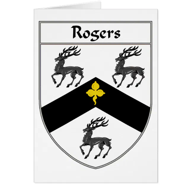 Rogers Coat of Arms/Family Crest | Zazzle