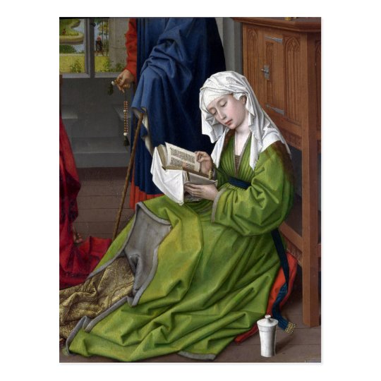 Rogier van der Weyden The Magdalen Reading Postcard | Zazzle.com