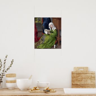 Rogier van der Weyden The Magdalen Reading Poster | Zazzle