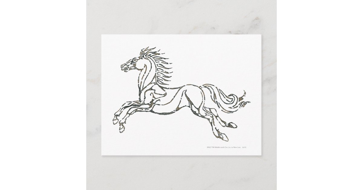 Rohan Symbol Postcard | Zazzle