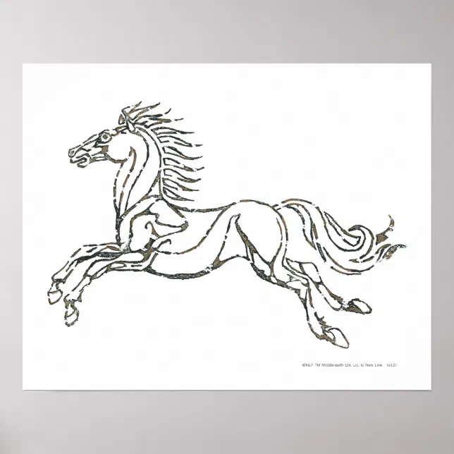 Rohan Symbol Poster | Zazzle