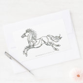 Rohan Symbol Rectangular Sticker | Zazzle