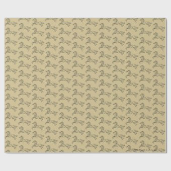 Rohan Symbol Wrapping Paper | Zazzle