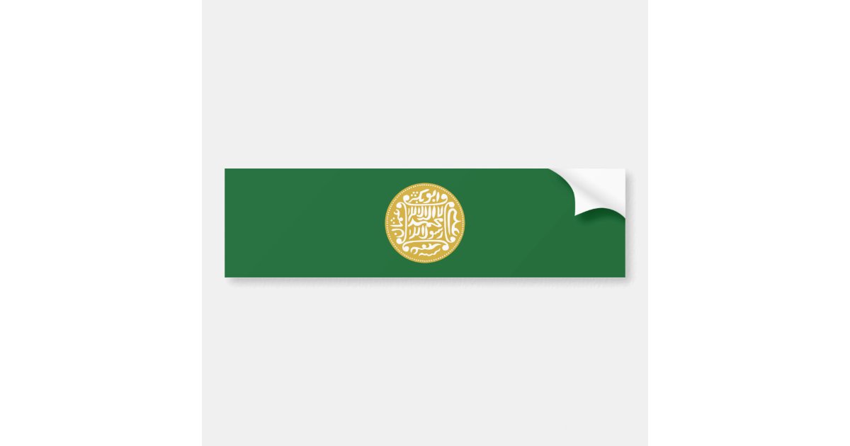 Rohingya Muslim Flag Bumper Sticker | Zazzle