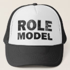 ROLE MODEL slogan hat | Zazzle.com