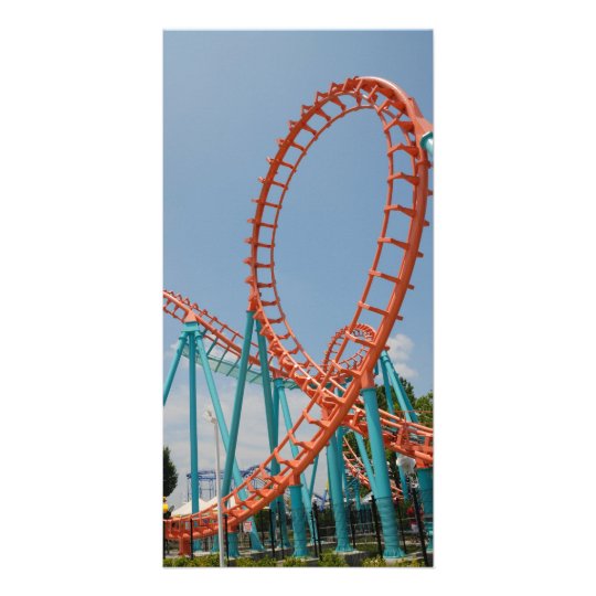 ROLLER COASTER CARD | Zazzle.com