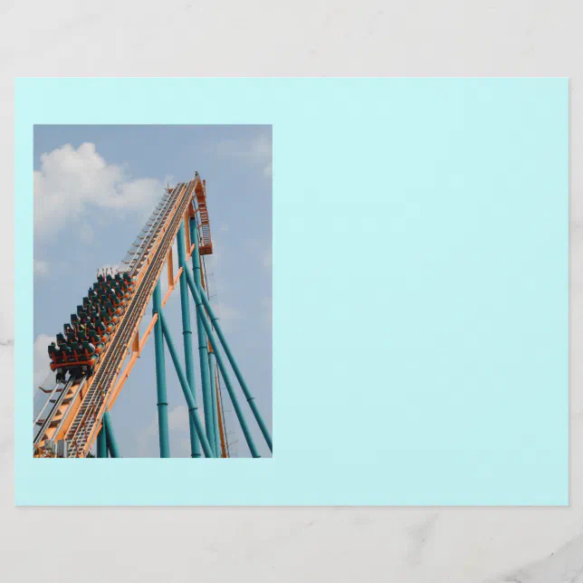 Roller Coaster Flyer | Zazzle