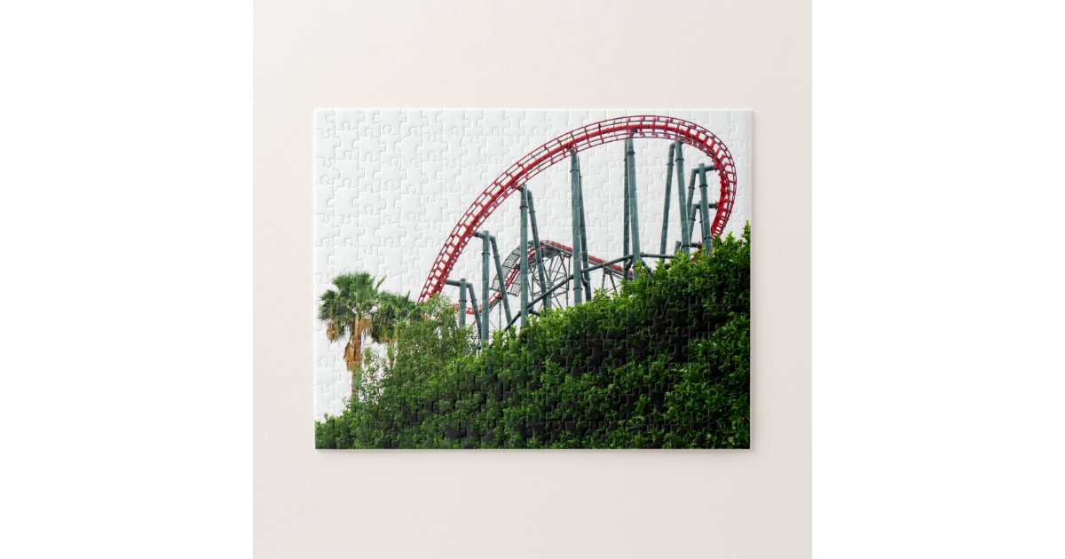Roller Coaster Jigsaw Puzzle | Zazzle