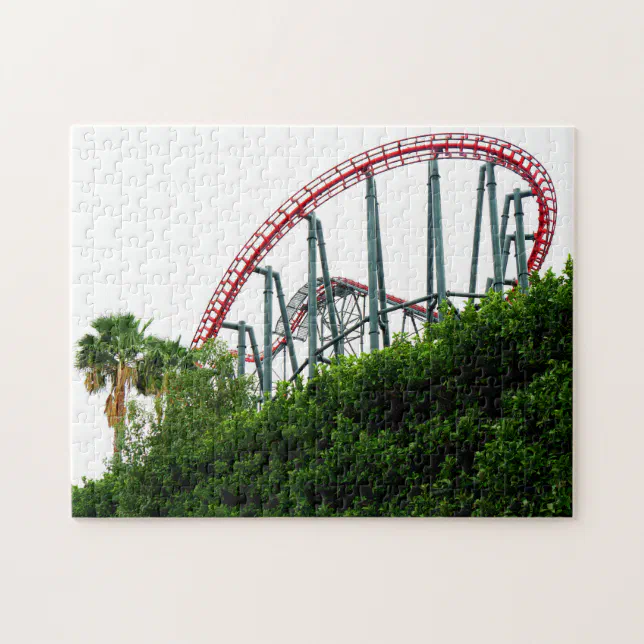 Roller Coaster Jigsaw Puzzle | Zazzle