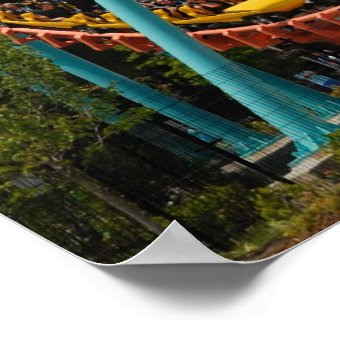 Roller Coaster Poster | Zazzle