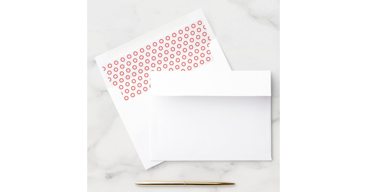 Roller Skate Wheels Party Envelope Liner | Zazzle