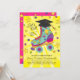Roller Skating Graduation Party Invitation Pink | Zazzle