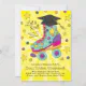 Roller Skating Graduation Party Invitation Pink | Zazzle