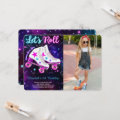 Roller Skating Photo Invitation | Zazzle