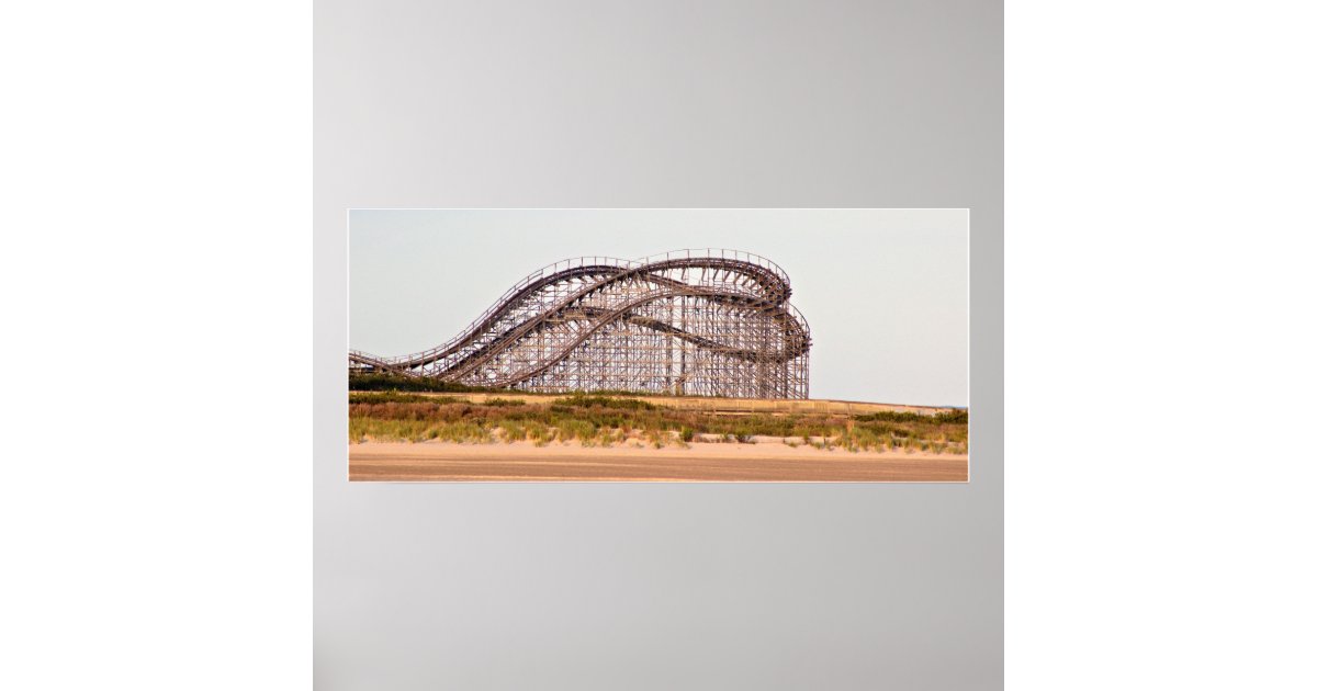 Rollercoaster Poster | Zazzle