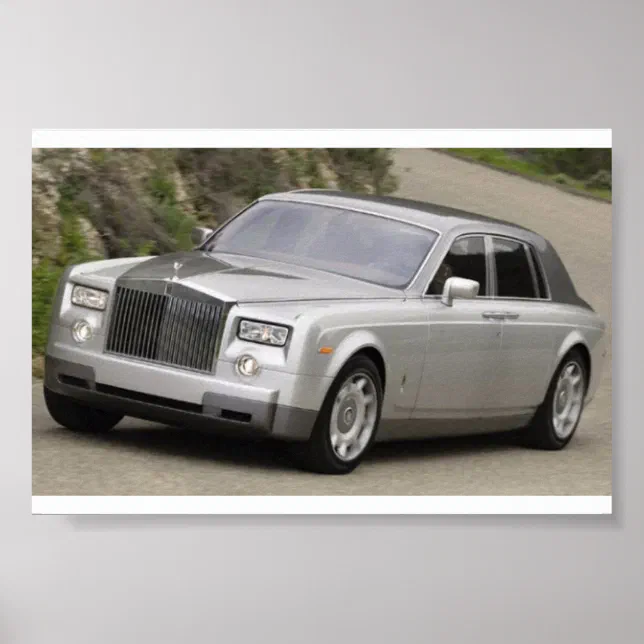 Rolls Royce Phantom Poster | Zazzle