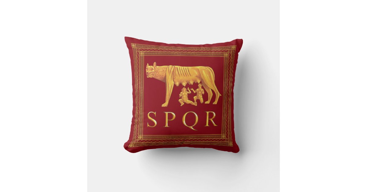 Roman Capitoline Wolf Throw Pillow | Zazzle