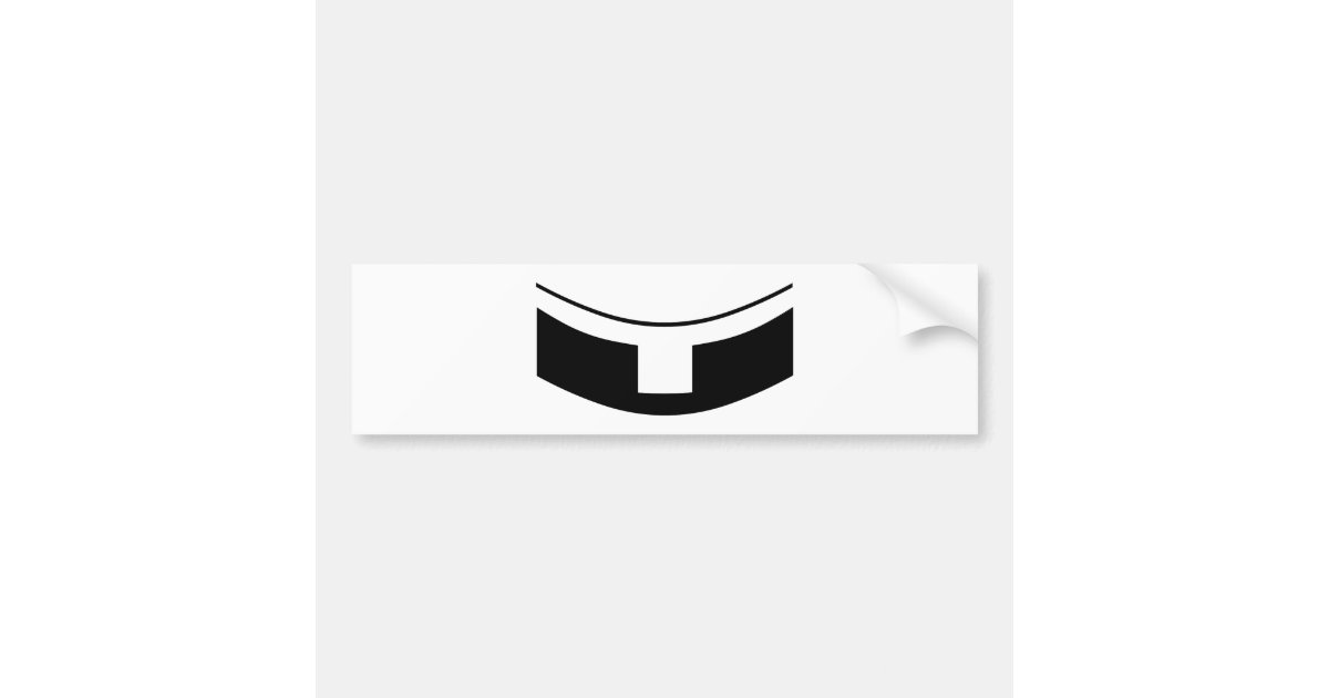 Roman Catholic Priest's Collar Bumper Sticker | Zazzle