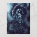 Roman Centurion Skull Medieval Gladiator Fantasy Postcard | Zazzle