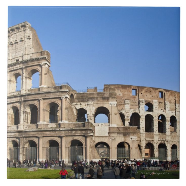 Roman Coliseum Ceramic Tile | Zazzle