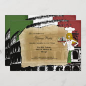 Roman Coliseum Dinner Party Invitation | Zazzle