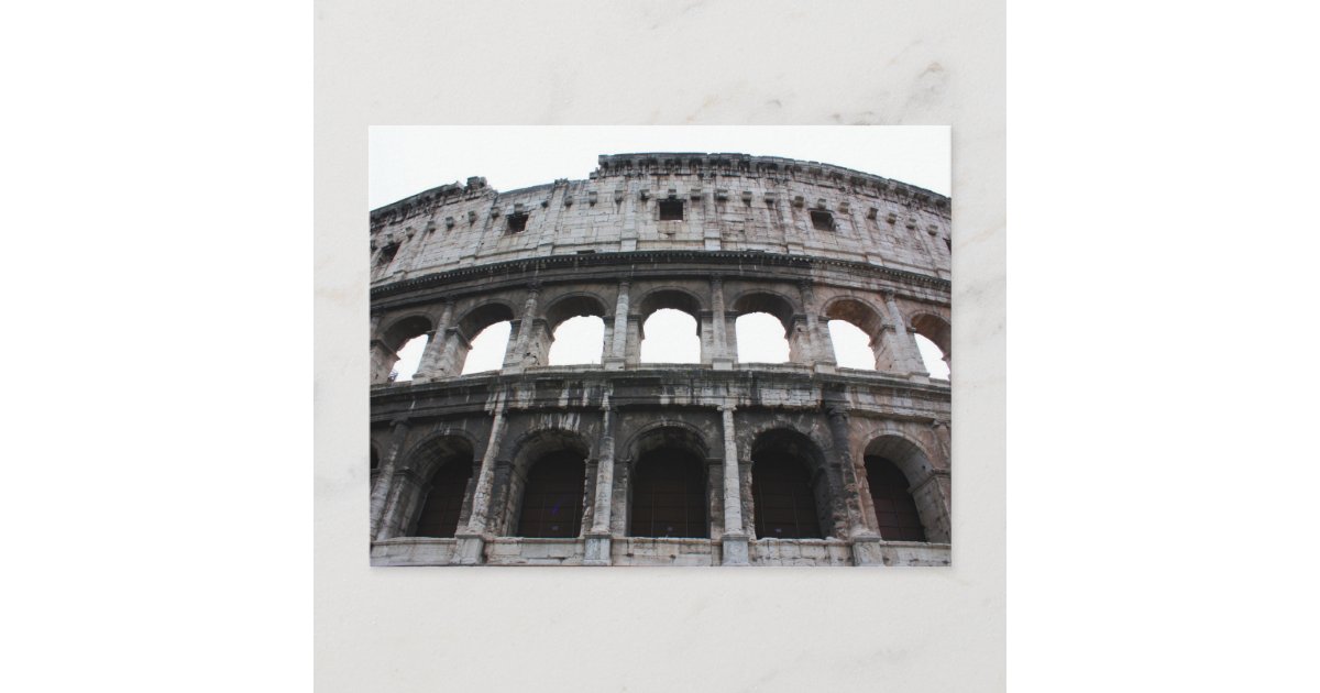 Roman Colosseum Postcard | Zazzle