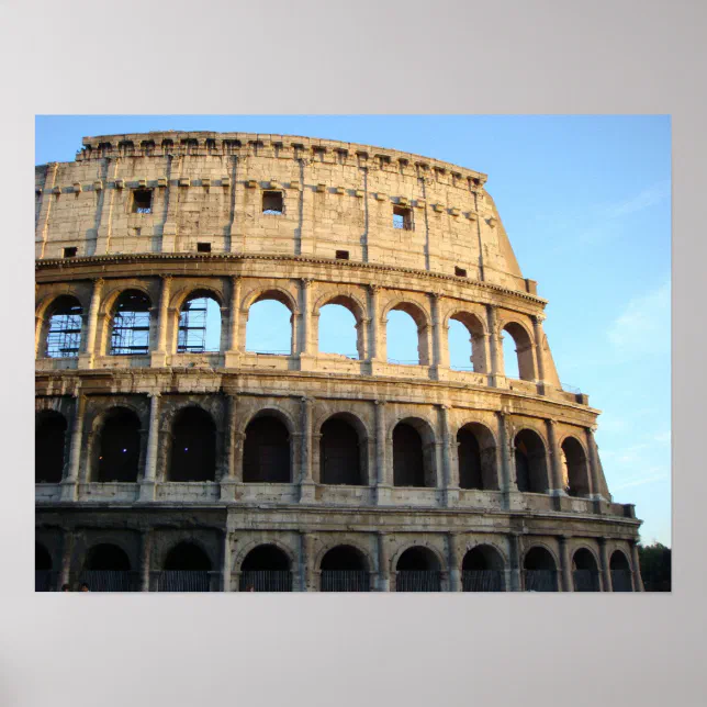 Roman Colosseum Poster | Zazzle