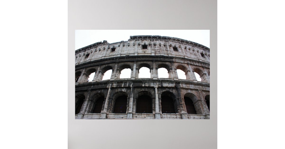 Roman Colosseum Poster | Zazzle