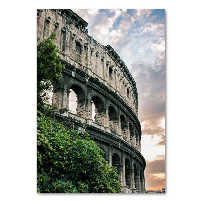 Roman Colosseum Table Number | Zazzle
