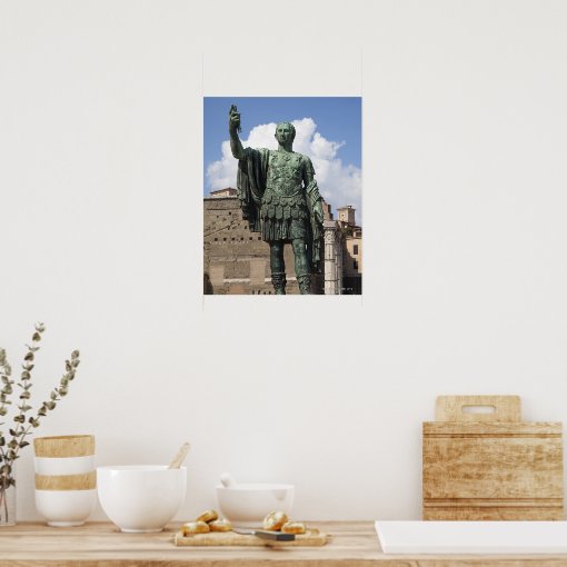 Roman Emperor statue Poster | Zazzle