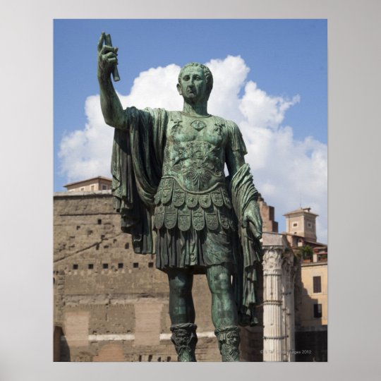 Roman Emperor statue Poster | Zazzle.com