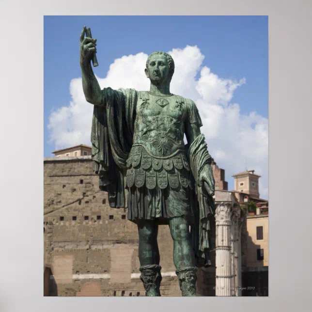 Roman Emperor statue Poster | Zazzle