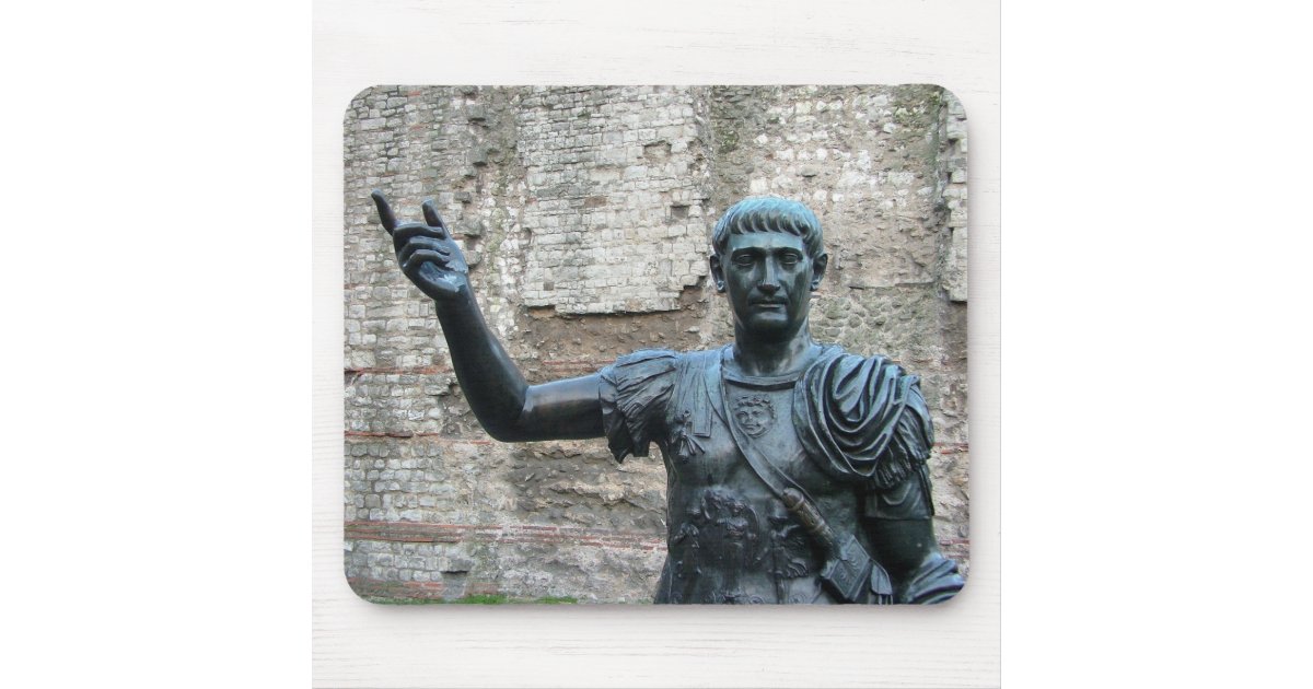 Roman Emperor Trajan Mouse Pad | Zazzle