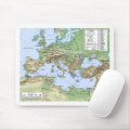 Roman Empire Map During Reign of Emperor Hadrian Mouse Pad | Zazzle