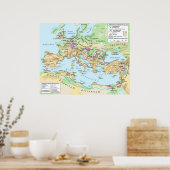 Roman Empire Map Poster | Zazzle