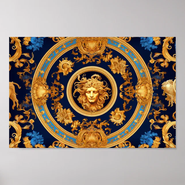 Roman Face Poster | Zazzle