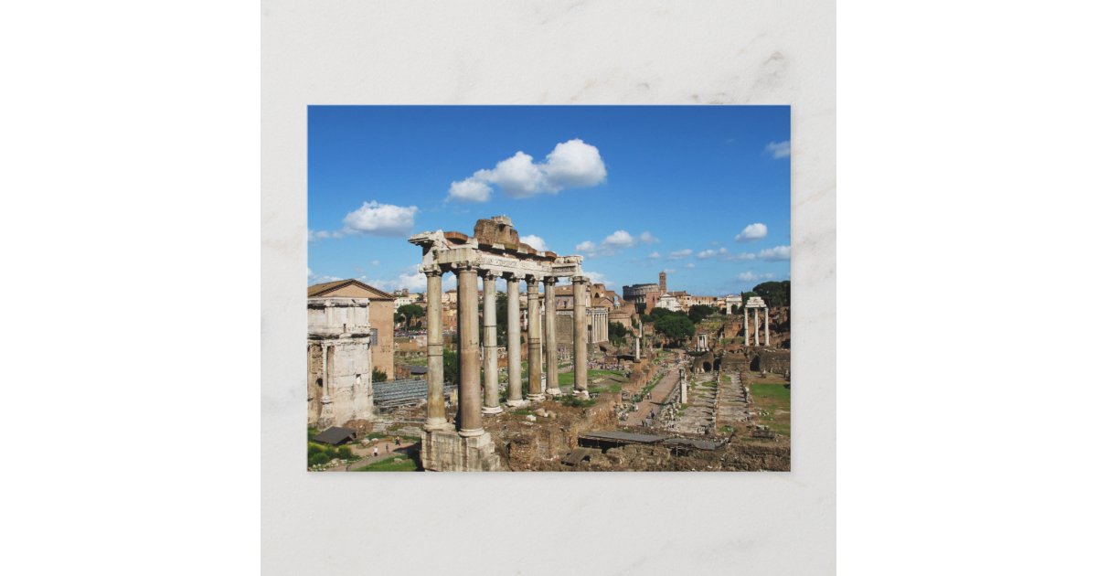 Roman Forum Postcard | Zazzle