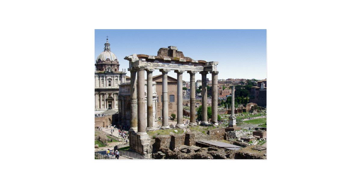 Roman Forum Postcard | Zazzle.com