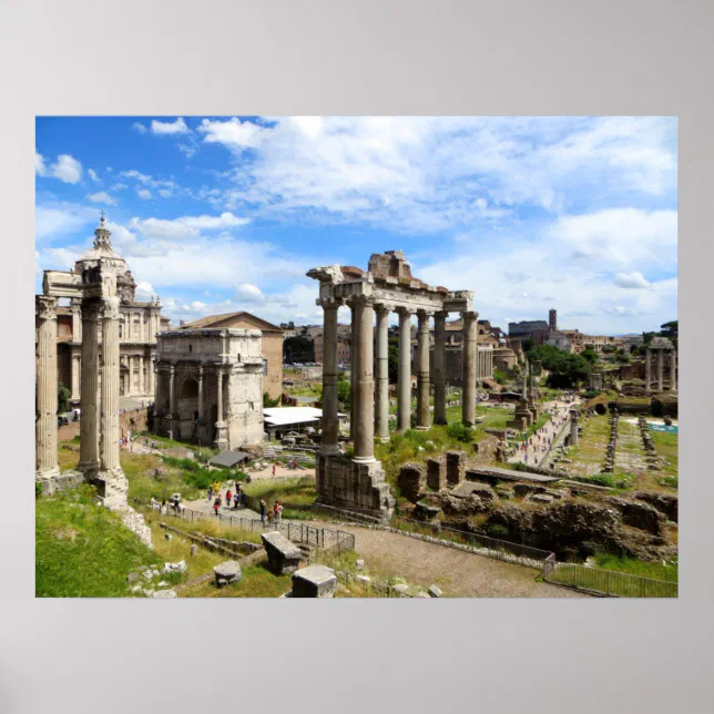 Roman Forum Poster | Zazzle
