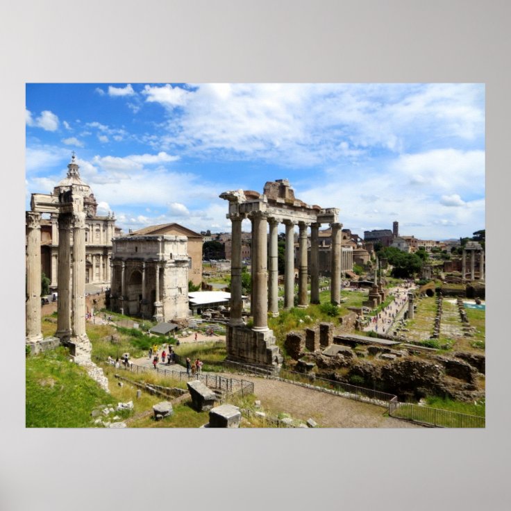 Roman Forum Poster | Zazzle
