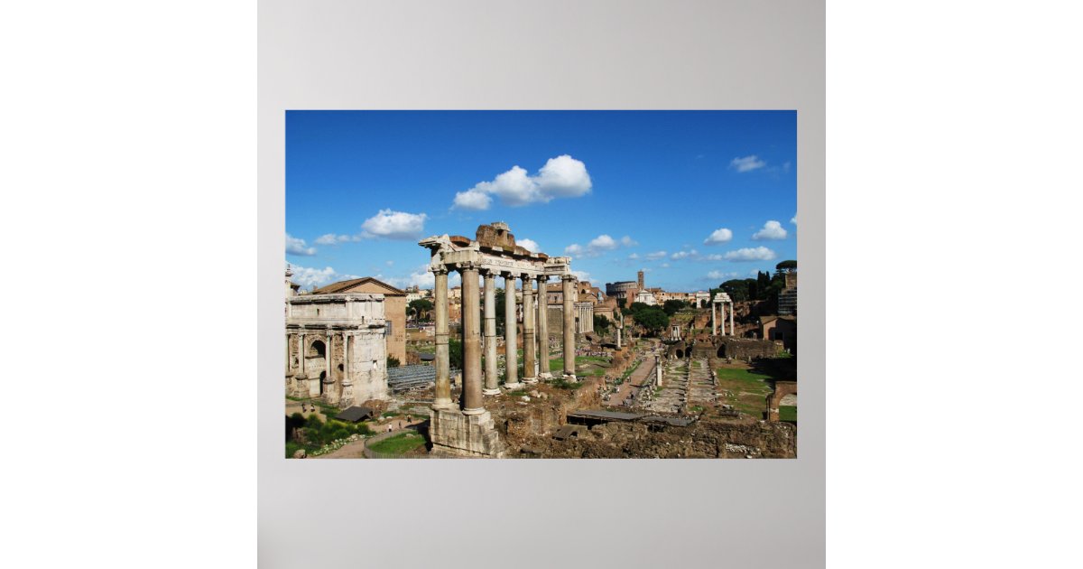 Roman Forum poster | Zazzle