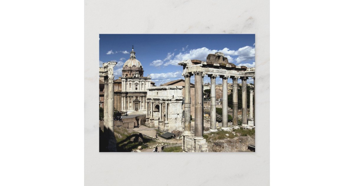 Roman Forum, Rome, Italy Postcard | Zazzle