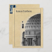 Roman Pantheon Classical Architecture Custom Postcard | Zazzle
