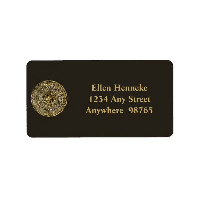Roman Shield Label | Zazzle