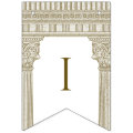Roman Toga Party with elegant temple columns Bunting Flags | Zazzle