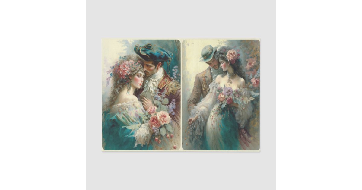 Romance tissue paper | Zazzle