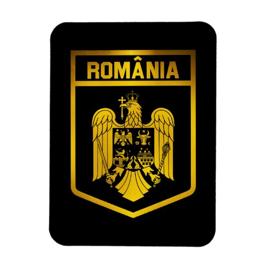 Romania Emblem Magnet | Zazzle.com