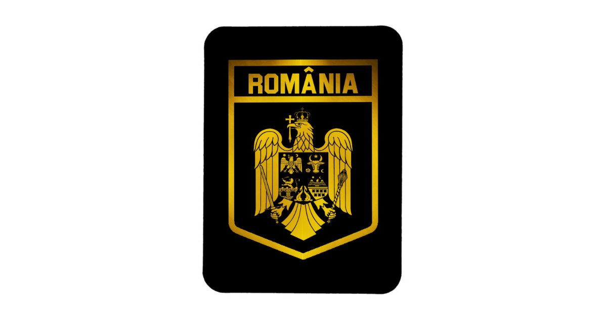 Romania Emblem Magnet | Zazzle.com