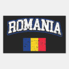 Romania Flag Heart Sticker | Zazzle.com