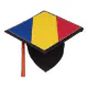 Romania & Romanian Flag - Students /University Gra Graduation Cap ...